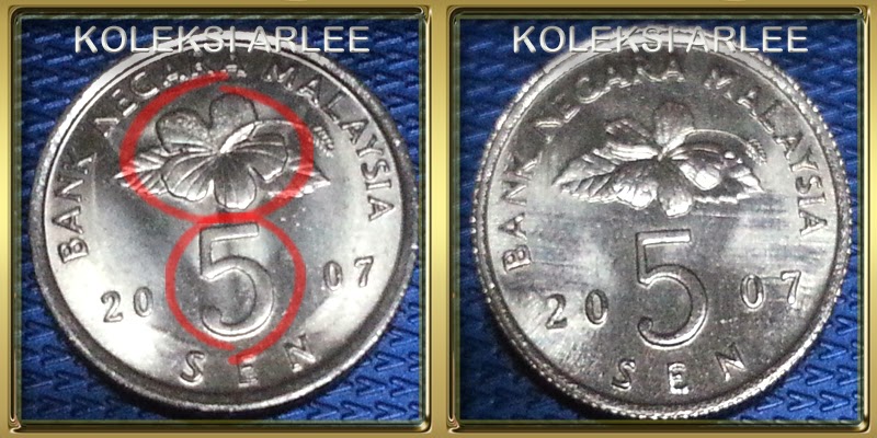 Koleksi Matawang Dan Syiling Arlee: VARIETI SYILING MALAYSIA