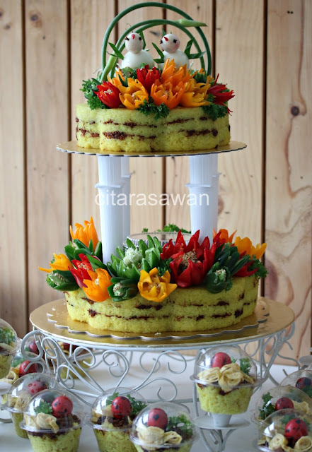 Pulut Kuning Perkahwinan 2 Tingkat - Hanan ~ Must Read!