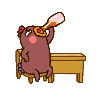 Chicken Pole Dance Gif