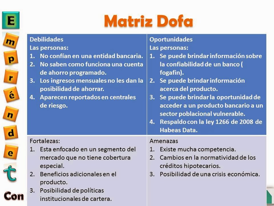 Matriz Dofa