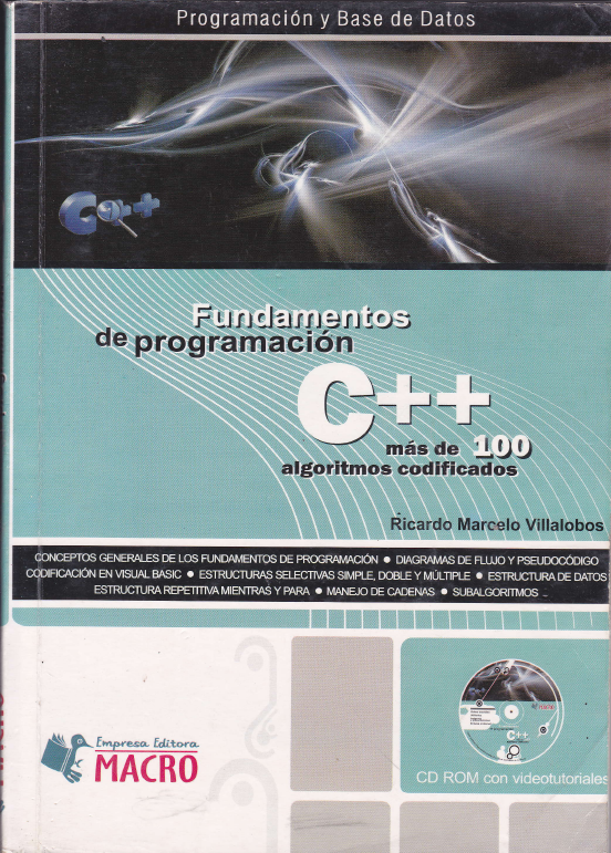 LIBROS DE PROGRAMACION PARA ELECTRONICOS: C++