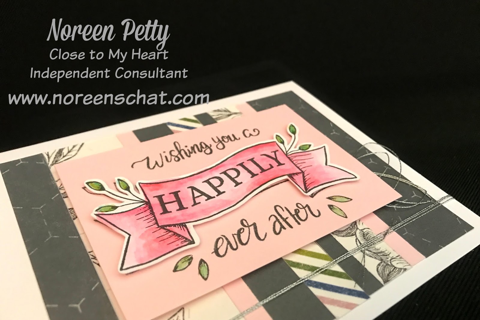 Noreens Scrap N Chat Ctmh Love At First Sight Happily Ever After Card