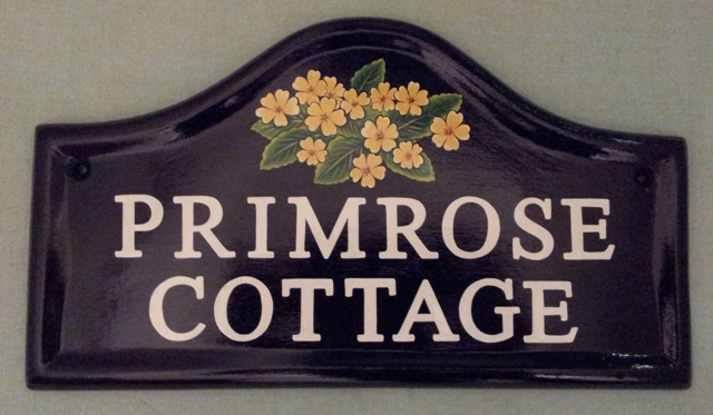 Hand Painted House Signs by Ceramic Art: February 2012