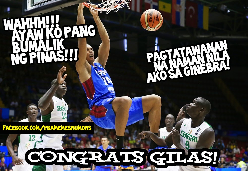 Gilas Pilipinas FIBA Funny Meme vs Senegal 2014 | Pinoy BasketBalista