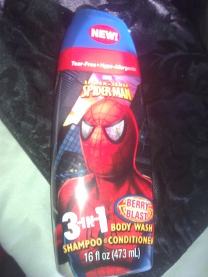 Beauty Views: Review of Spider Sense, Spiderman 3 in 1 Body Wash ...