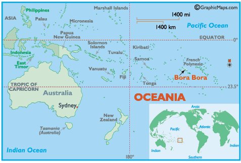 Bora Bora, paraíso exótico para una luna de miel