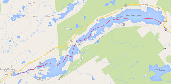 Musings: Paddling the Fulton Chain of Lakes