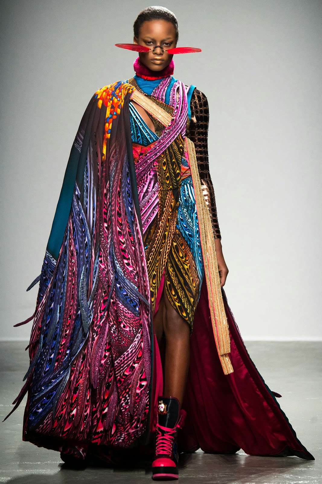 Stylefluid Trendz: Manish Arora Fall Winter 2015: Pop Warrior Princess ...