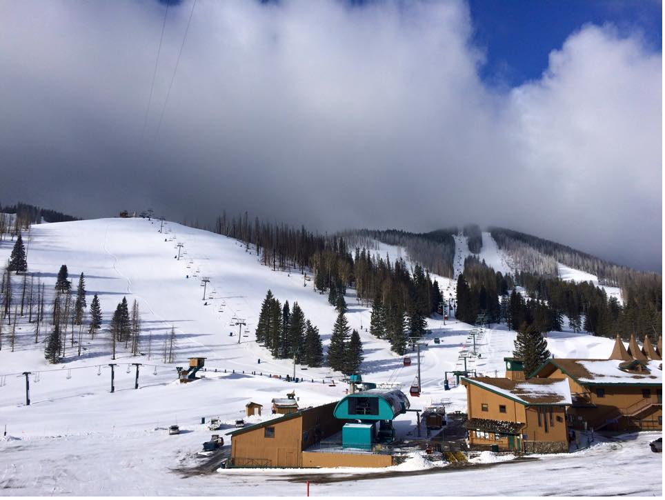 Cold Day In New Mexico - Snowfall Totals.