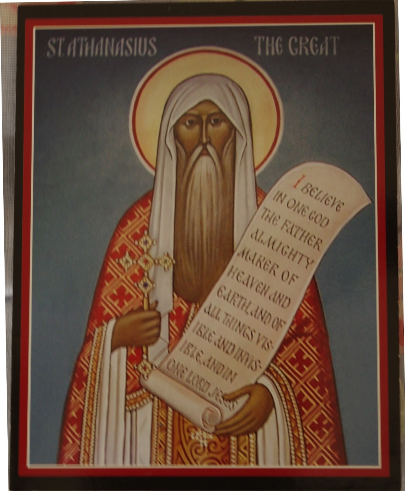 Musings of an Old Curmudgeon: Today is St Athanasius' Feast Day