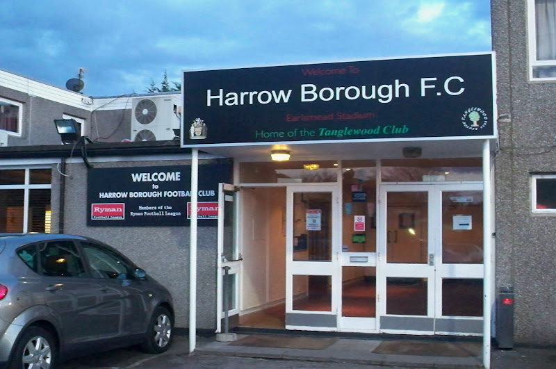Football Grounds visited by Richard Bysouth: Harrow Borough FC