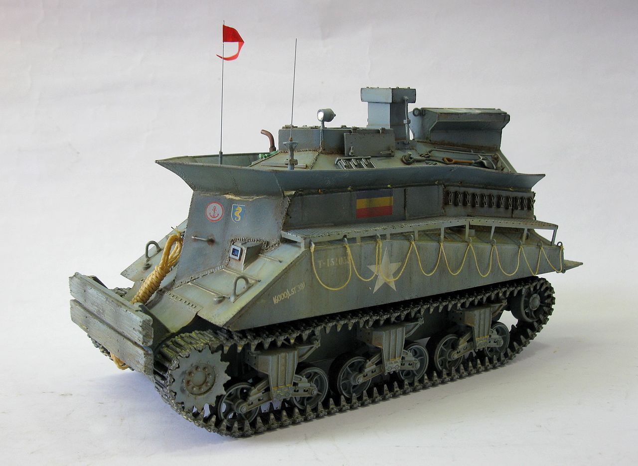 Panzerserra Bunker- Military Scale Models in 1/35 scale: Sherman BARV ...
