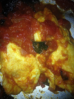 Mauritian and Fusion Cuisine: Fried egg rougaille