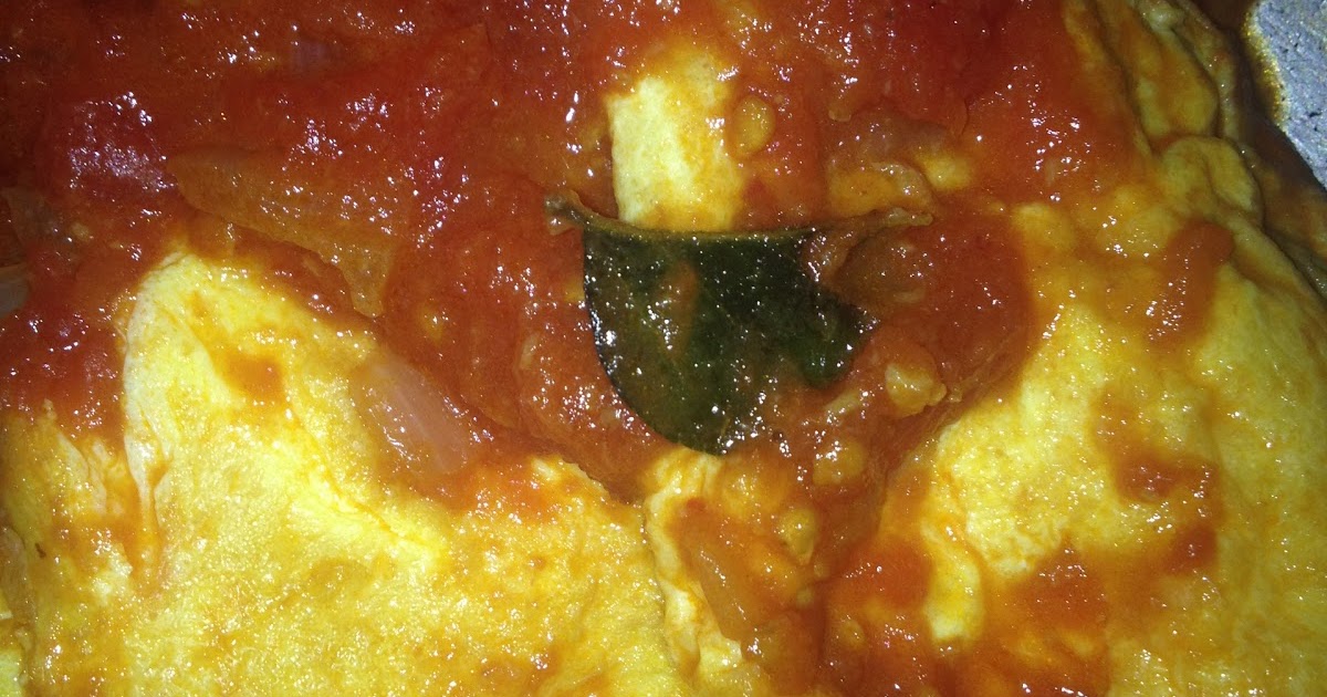 Mauritian and Fusion Cuisine: Fried egg rougaille