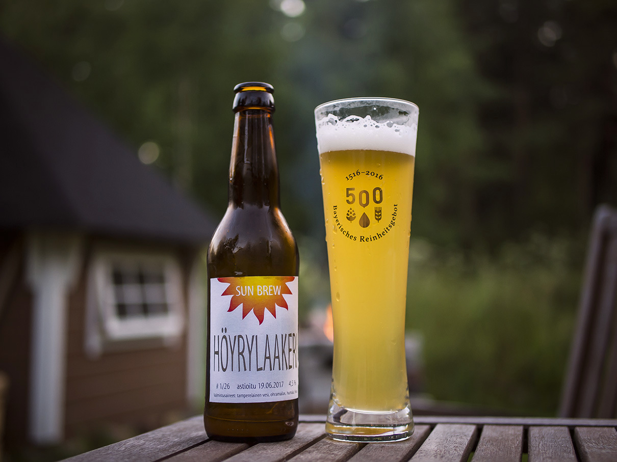 Kotiolutta: Sun Brew Höyrylaakeri | Reittausblogi