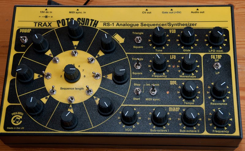MATRIXSYNTH: Trax RS-1 Rotasynth Analogue Synth & Sequencer