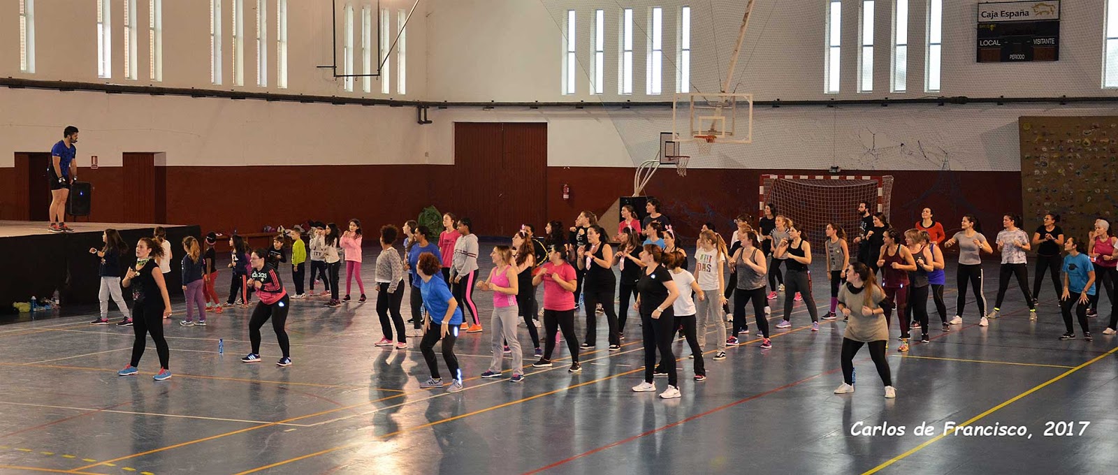 Castroventosa: La maratón de zumba eleva la temperatura del pabellón ...