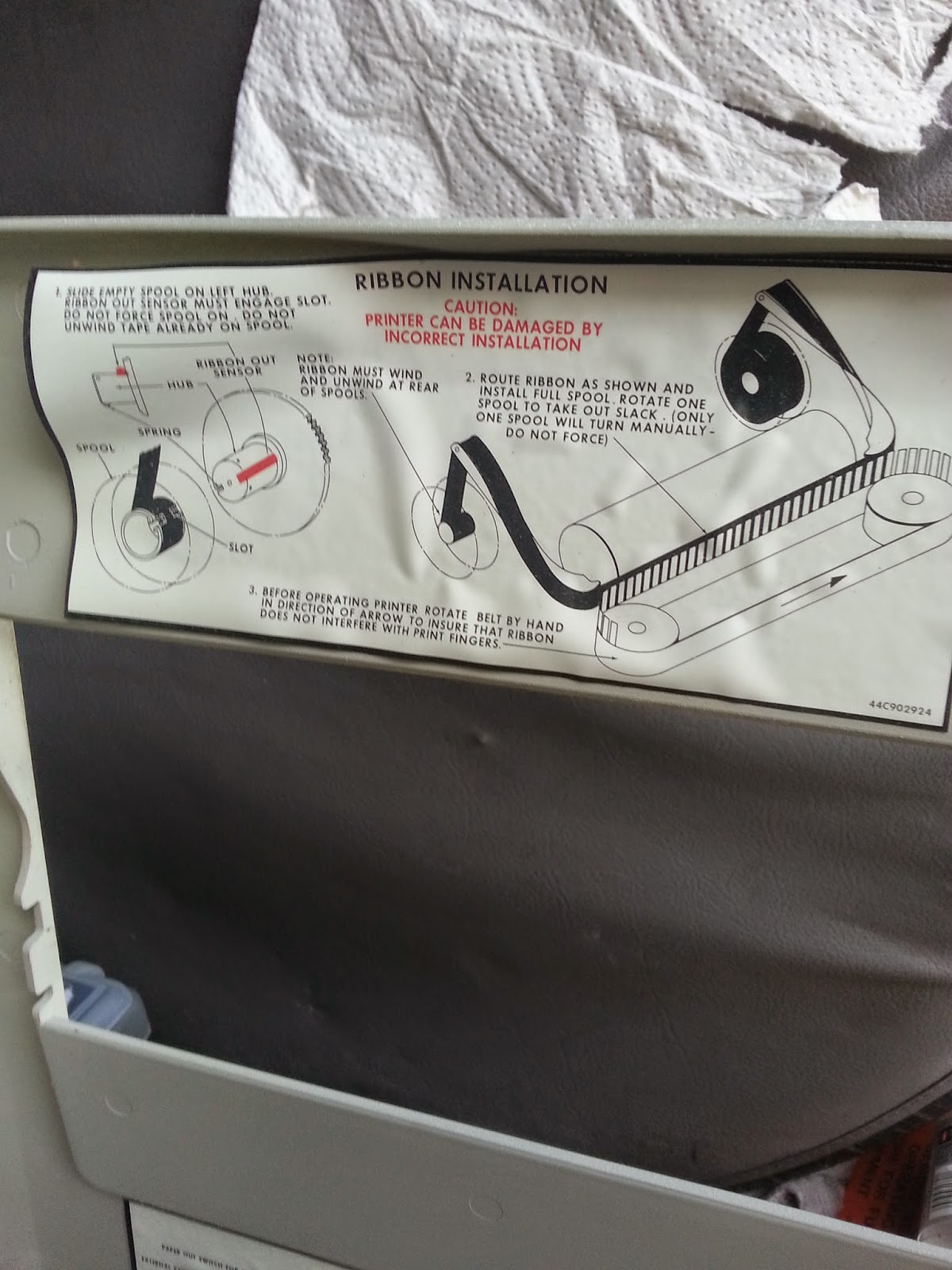 Jim's collections: 2762A Terminal Printer GE Terminet 300