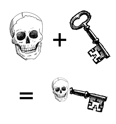 650 square feet: Skeleton Key!
