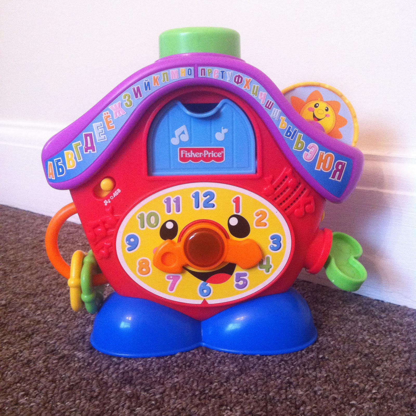 My Little L: Learning Russian with Fisher-Price Laugh and Learn Peek-a ...