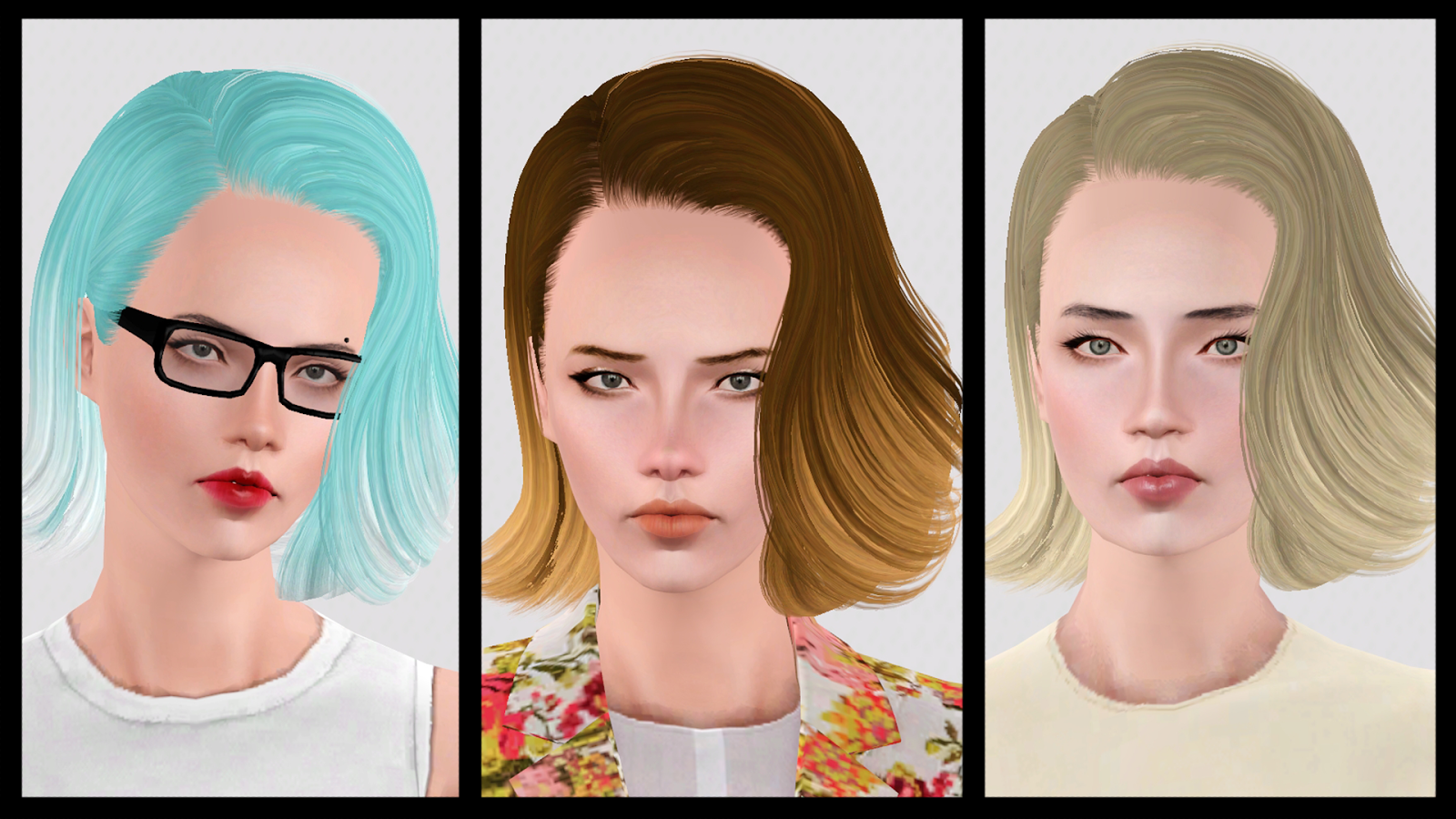 My Sims 3 Blog: New Hair Retextures by Dae Dae Sung
