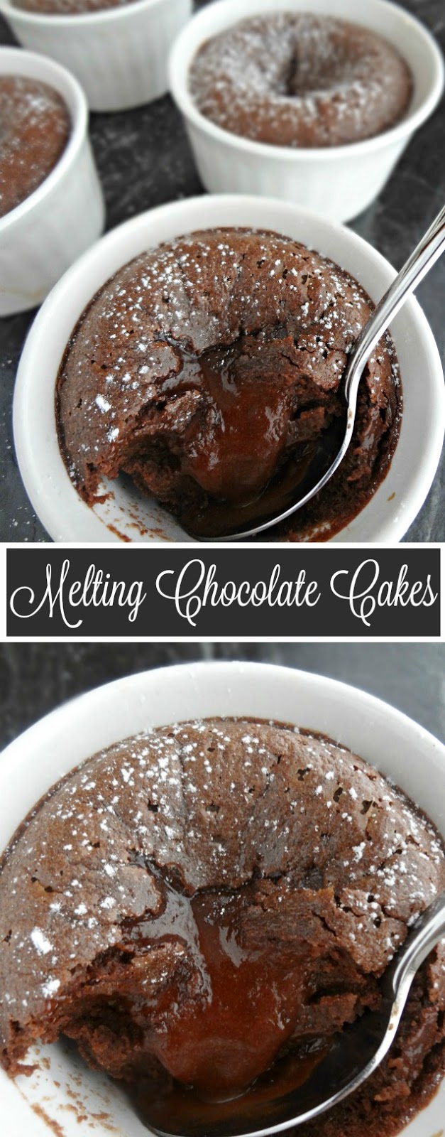 The Cooking Actress: Melting Chocolate Cakes