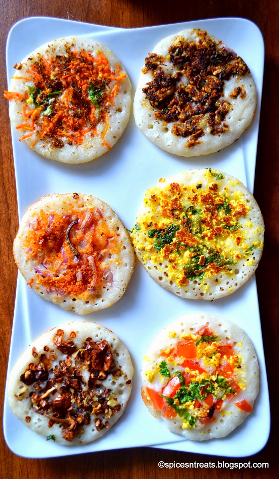 Spices and Treats: Mini Uthappam platter