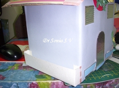 Cards ,Crafts ,Kids Projects: House Shaped Box with Punchcraft and ...