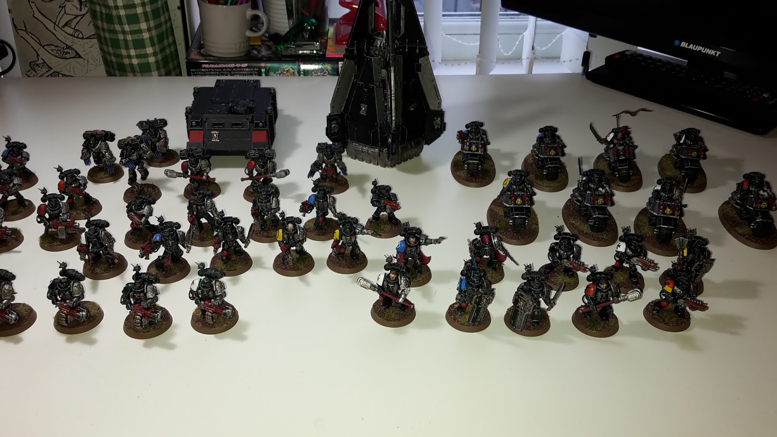 St Andrews wargaming: Deathwatch army to date