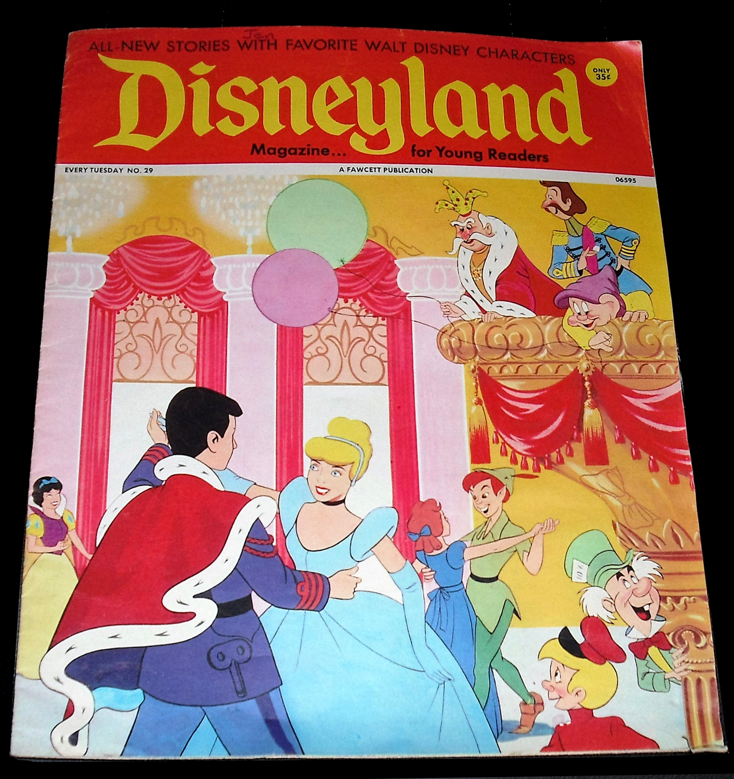 Filmic Light - Snow White Archive: 1970s Disneyland Magazine - US Covers