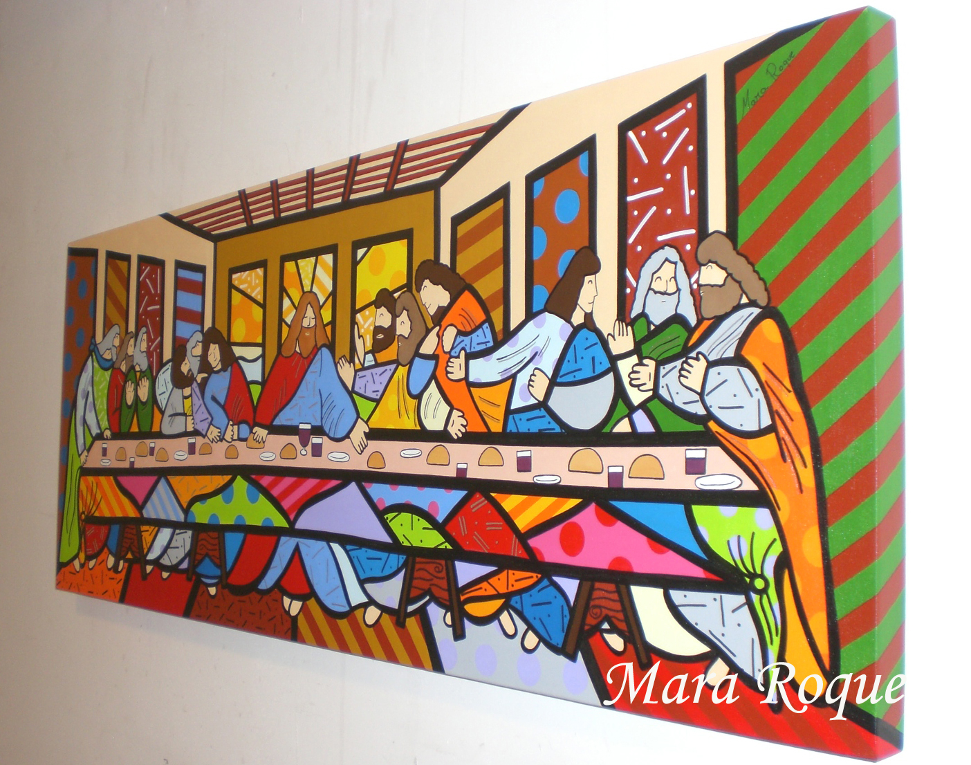 MARA ROQUE: Mais uma releitura finalizada - Santa Ceia