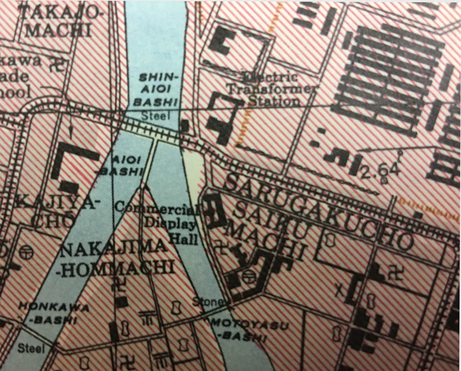 GIS Research and Map Collection: Hiroshima Maps Available from Ball ...