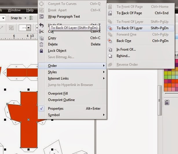 BENCOX MABOXZ: Cara Memberi Warna pada Blank Template Dengan CorelDraw