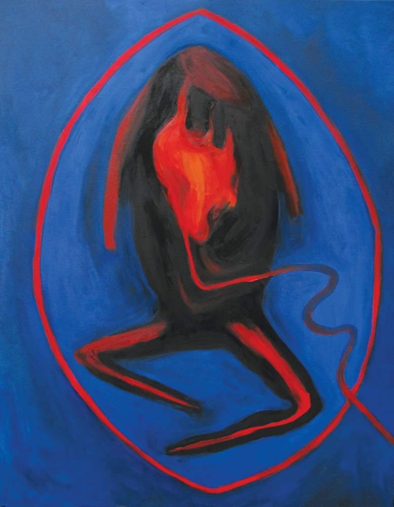 Kinga Polit. Malarstwo: Hiob - pytanie o nadzieję.