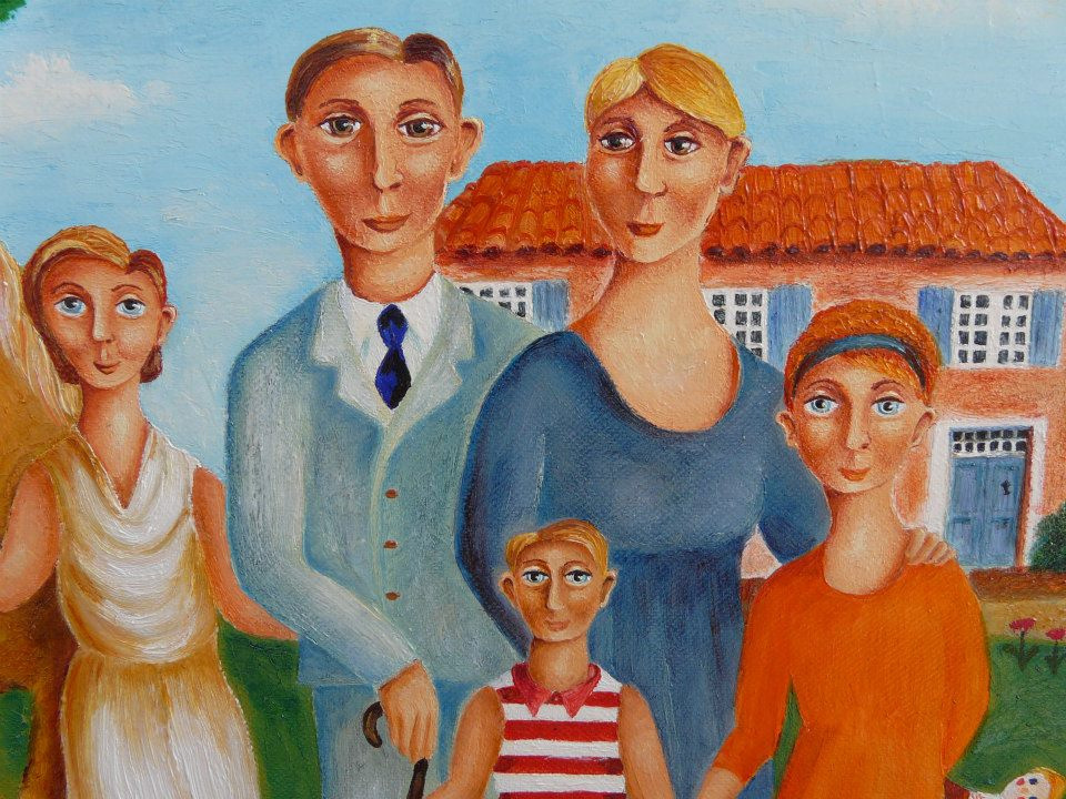 CRUCITA GUTIÉRREZ SEGOVIA: MIS AMIGOS PINTORES - CHIRSTINE FRAGA FRENOT