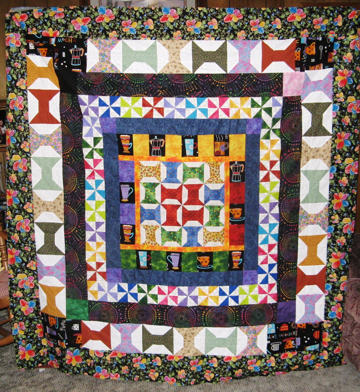 The Napping Quilter: Finished Round Robin Quilts of Spring 2012