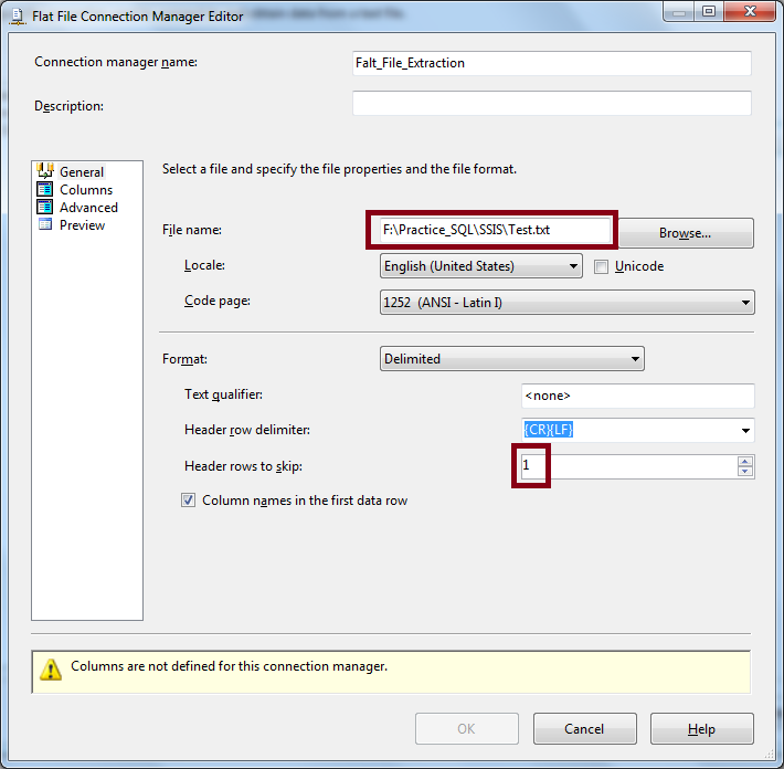 Microsoft Sql Server Knowledge Bank Ssis Data Flow Error Handling