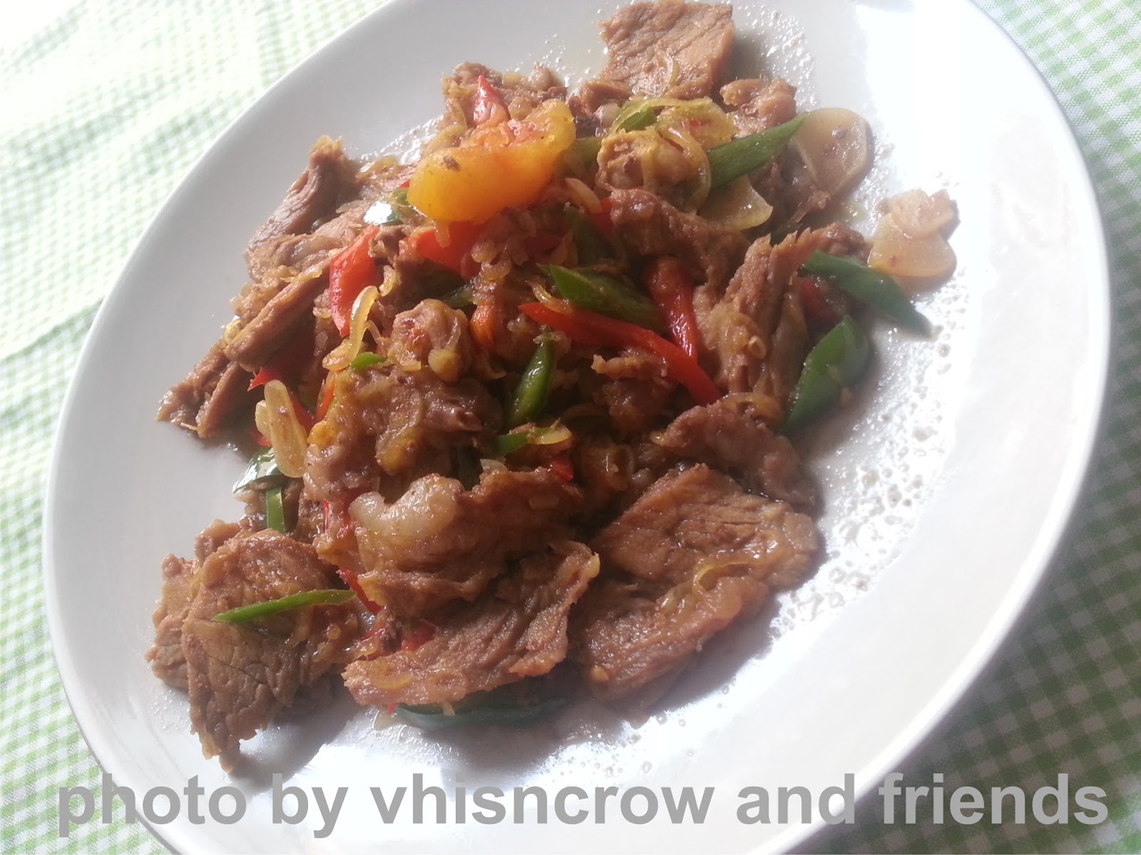 firstwisnu media: Resep Oseng-Oseng Daging Sapi