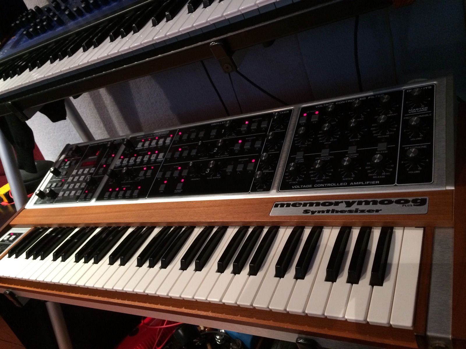 MATRIXSYNTH: Moog Memorymoog Plus Analog Synthesizer SN 3332