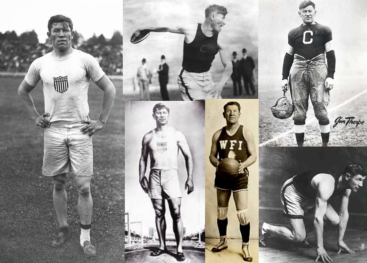 White Wolf : Jim Thorpe in Pictures: Greatest Athlete in History Was ...