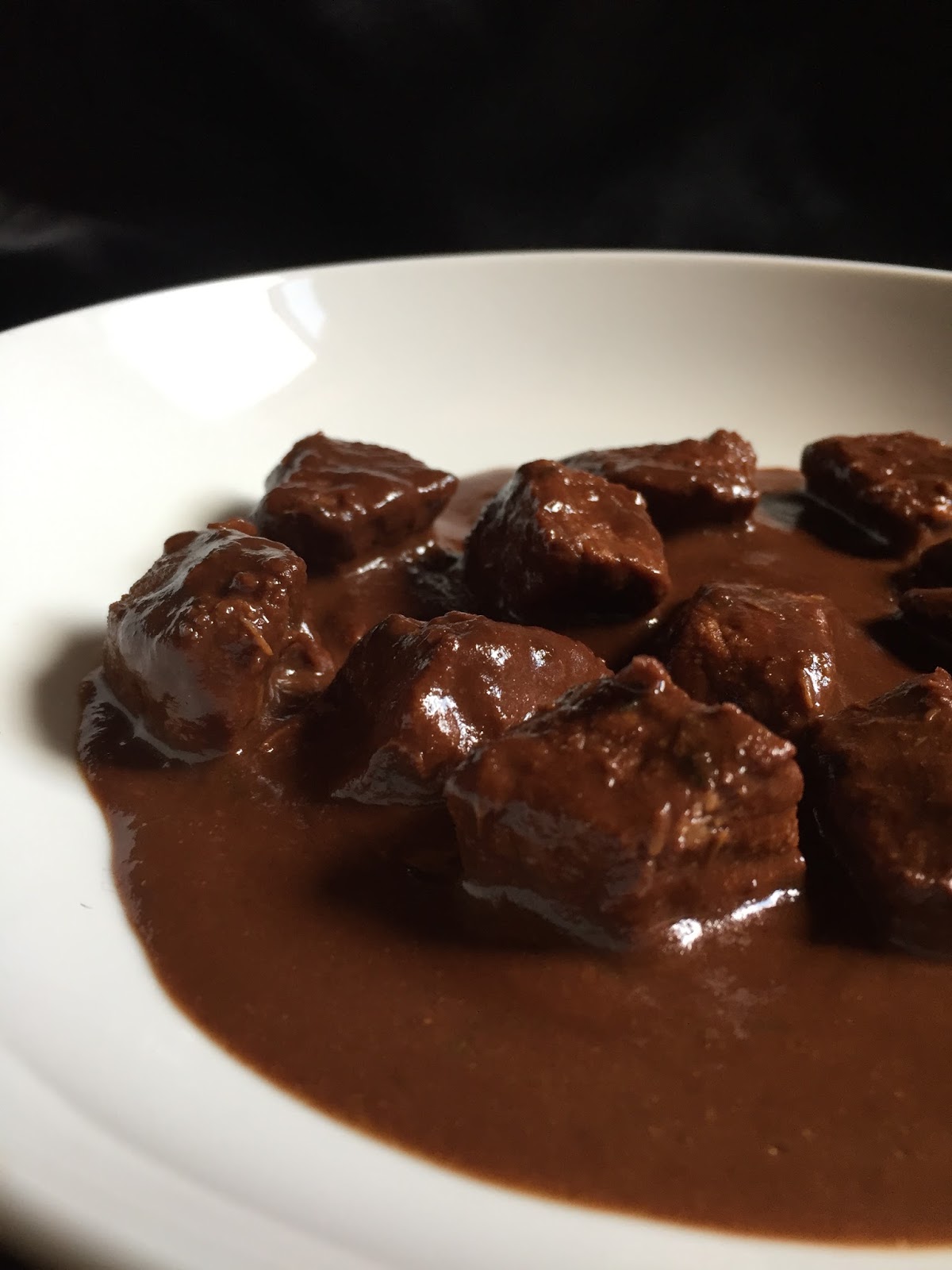 Inglourious Bananas: Wasabi Chocolate Beef Stew // Spezzatino di manzo ...