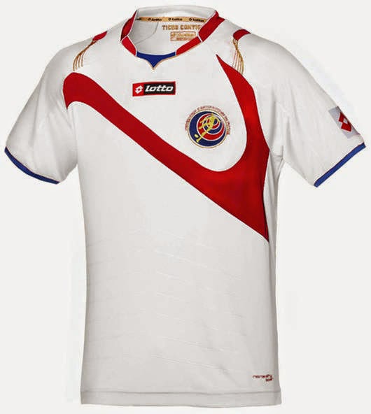 Todo para tu Pes2014: Uniforme Costa Rica Mundial 2014