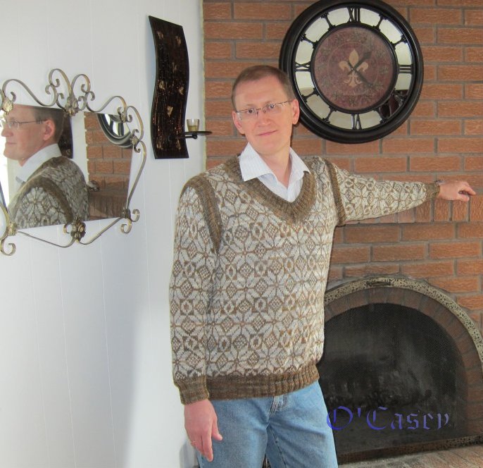 O'Casey: Knitting Thoughts and Deeeeeds: ENGINEER'S SWEATER