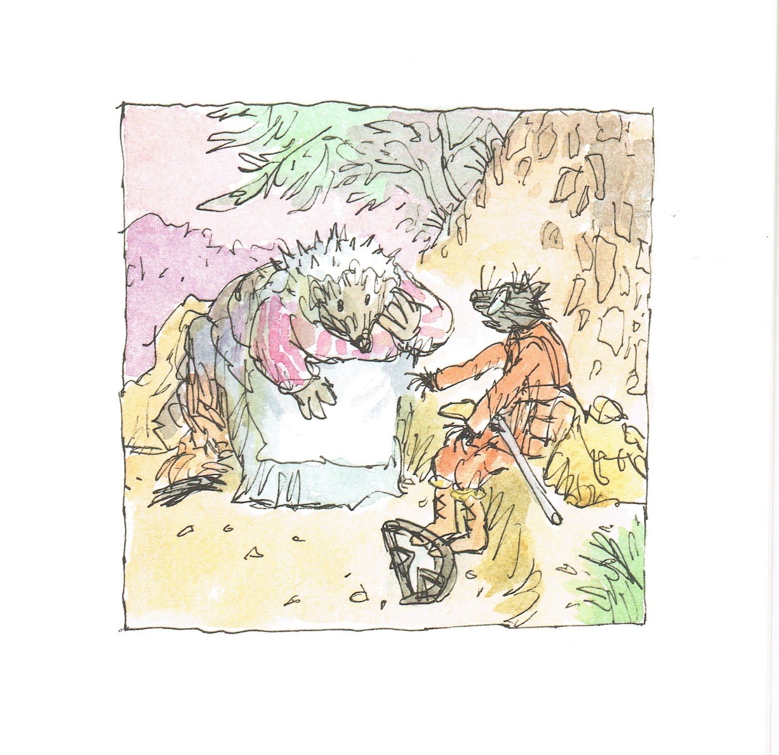 CBCA Tasmania blog: Thinking of Quentin Blake