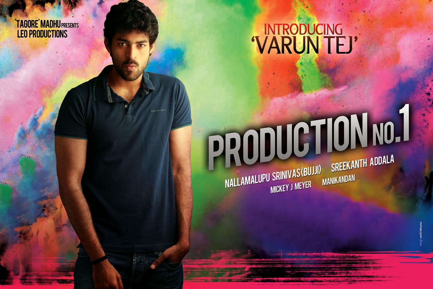 tollywoodmore: Varun Tej Debut Film First Look Posters