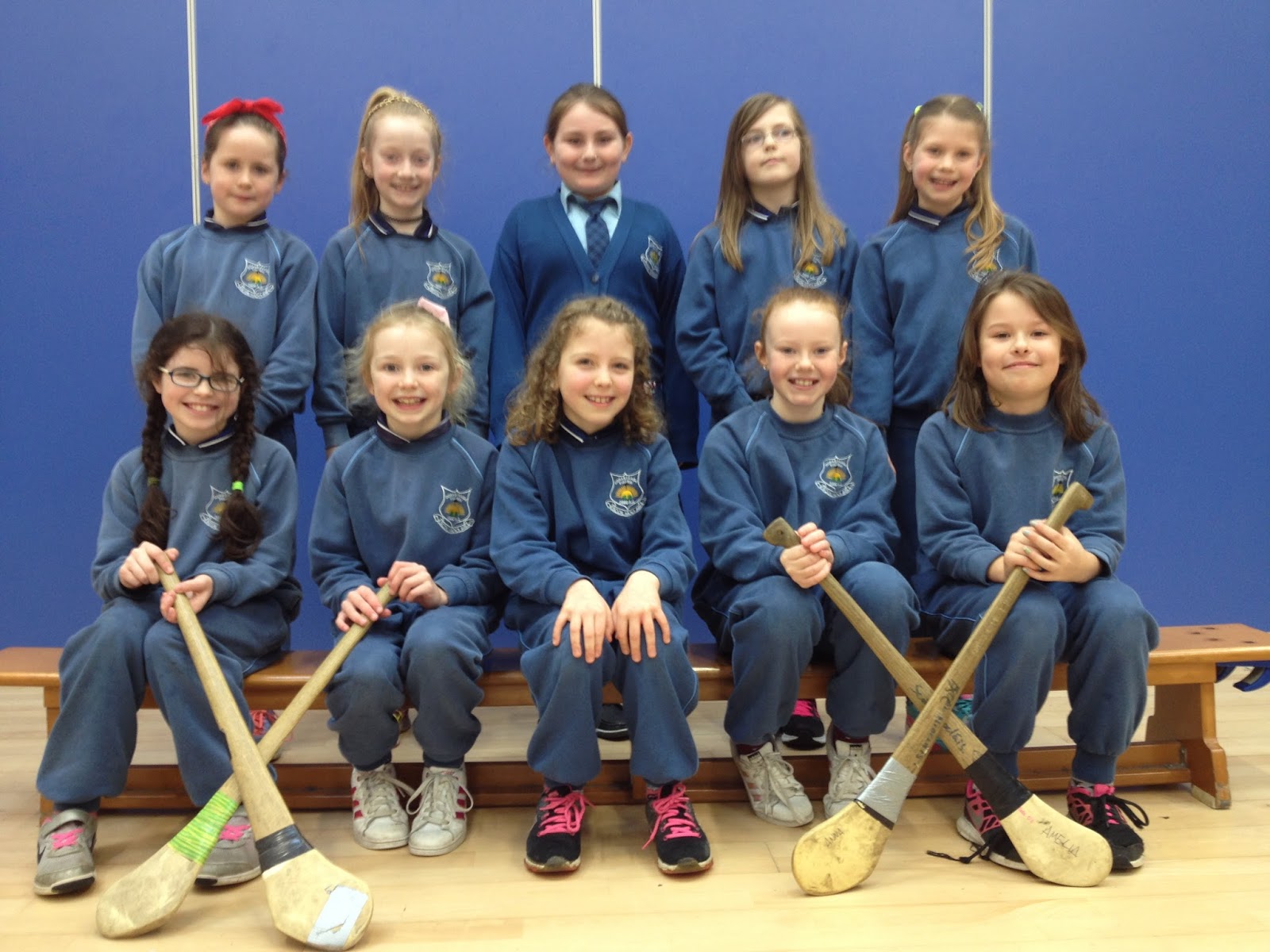 Scoil Niocláis Primary School: 3rd Class Camogie Winners