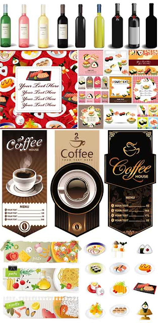 Quality Graphic Resources: Food and Drink - Vector Mix