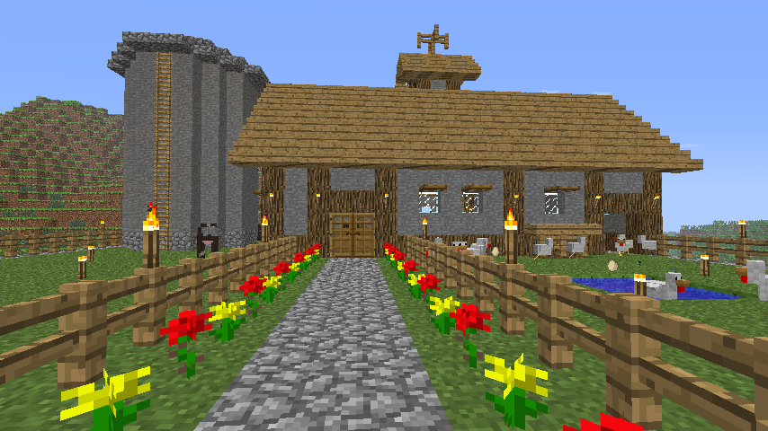 Barn Silo Minecraft