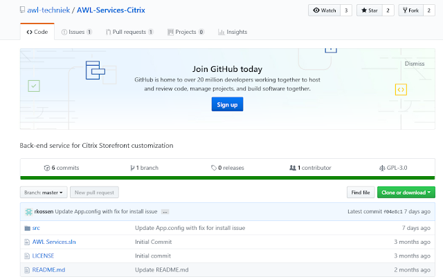 Customizing StoreFront with AWL-Citrix-Storefront