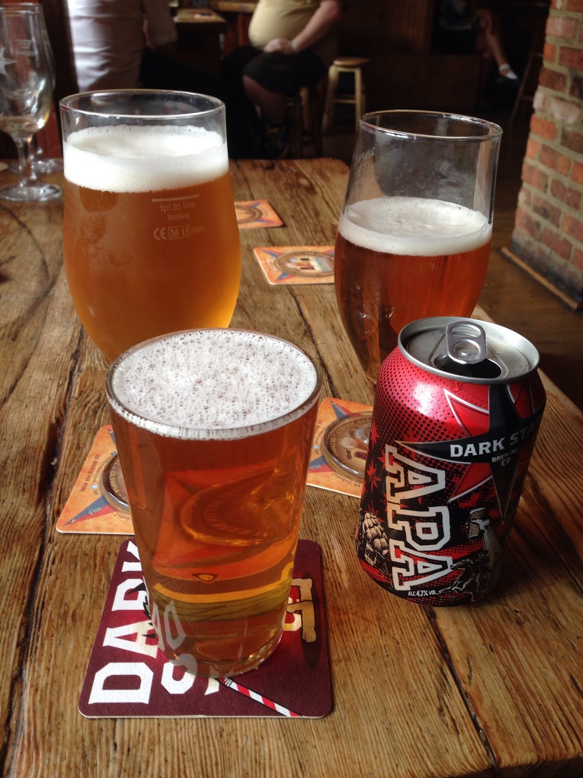 The Fatal Glass Of Beer: American Pale Ale, three ways